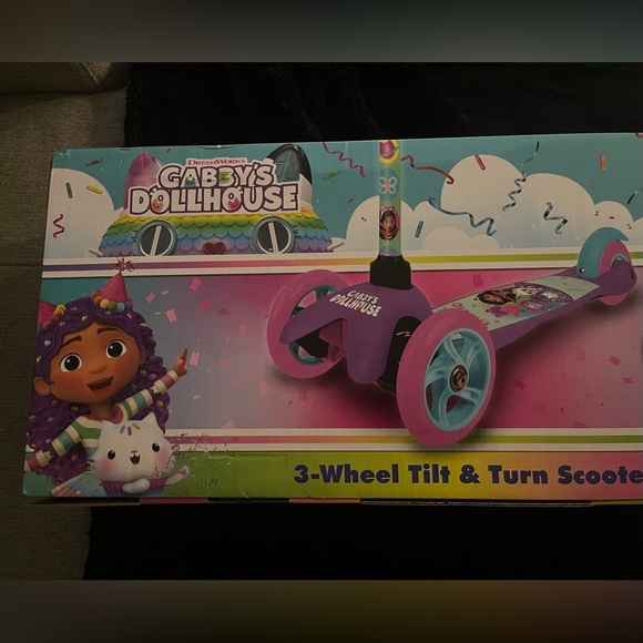 Toys | Gabbys Dollhouse 3wheel Tilt Turn Scooter Toy | Poshmark